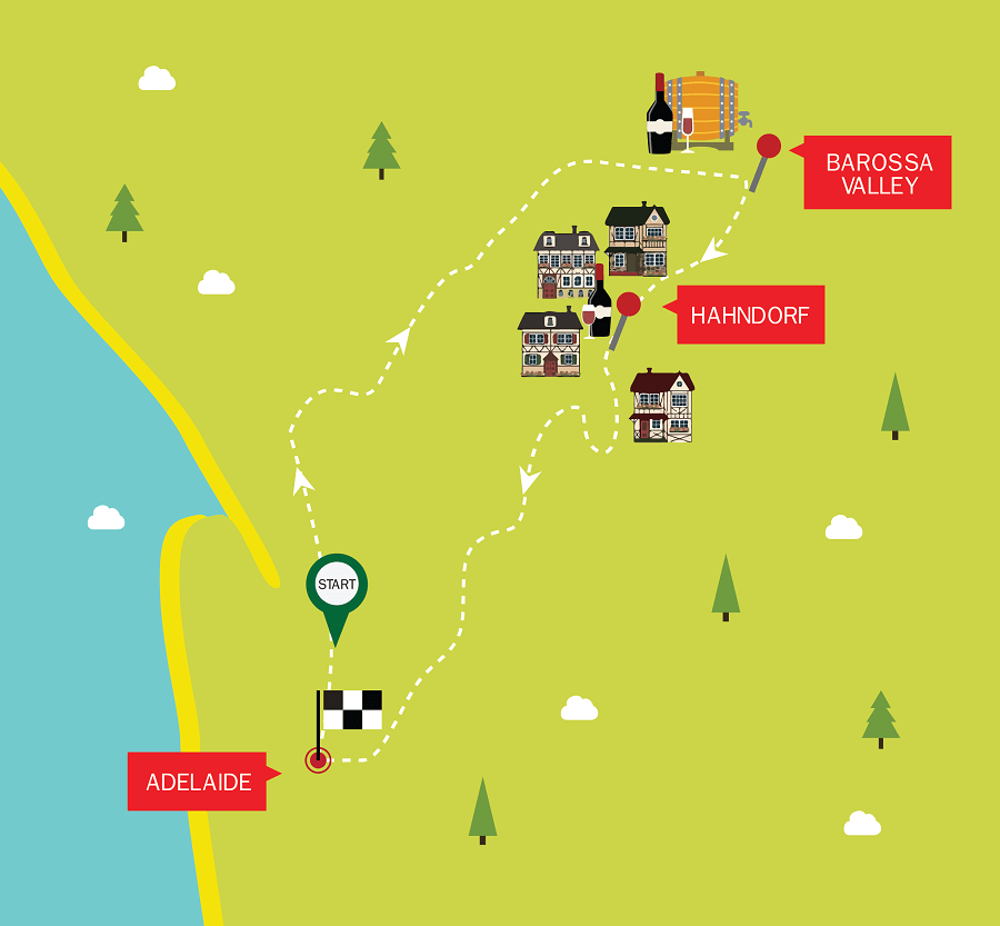 1 Day Barossa Valley and Hahndorf Tour $170