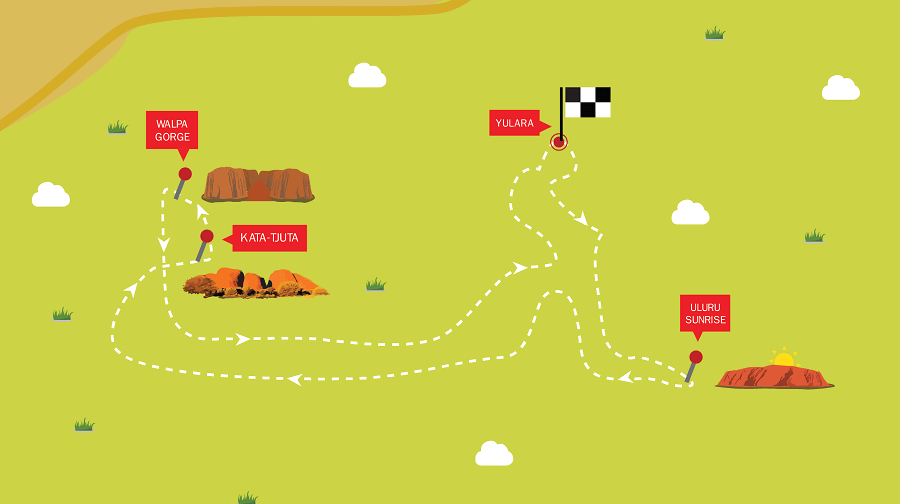 Uluru Sunrise and Kata Tjuta Tour $159